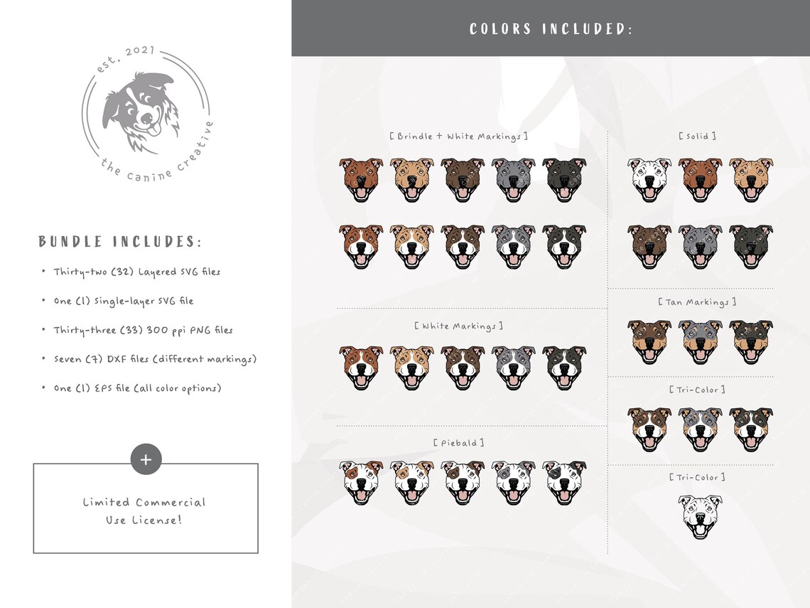 Pit Bull Face SVG, Pittie SVG, Pitty PNG, Staffie Svg, Staffy Vector ...