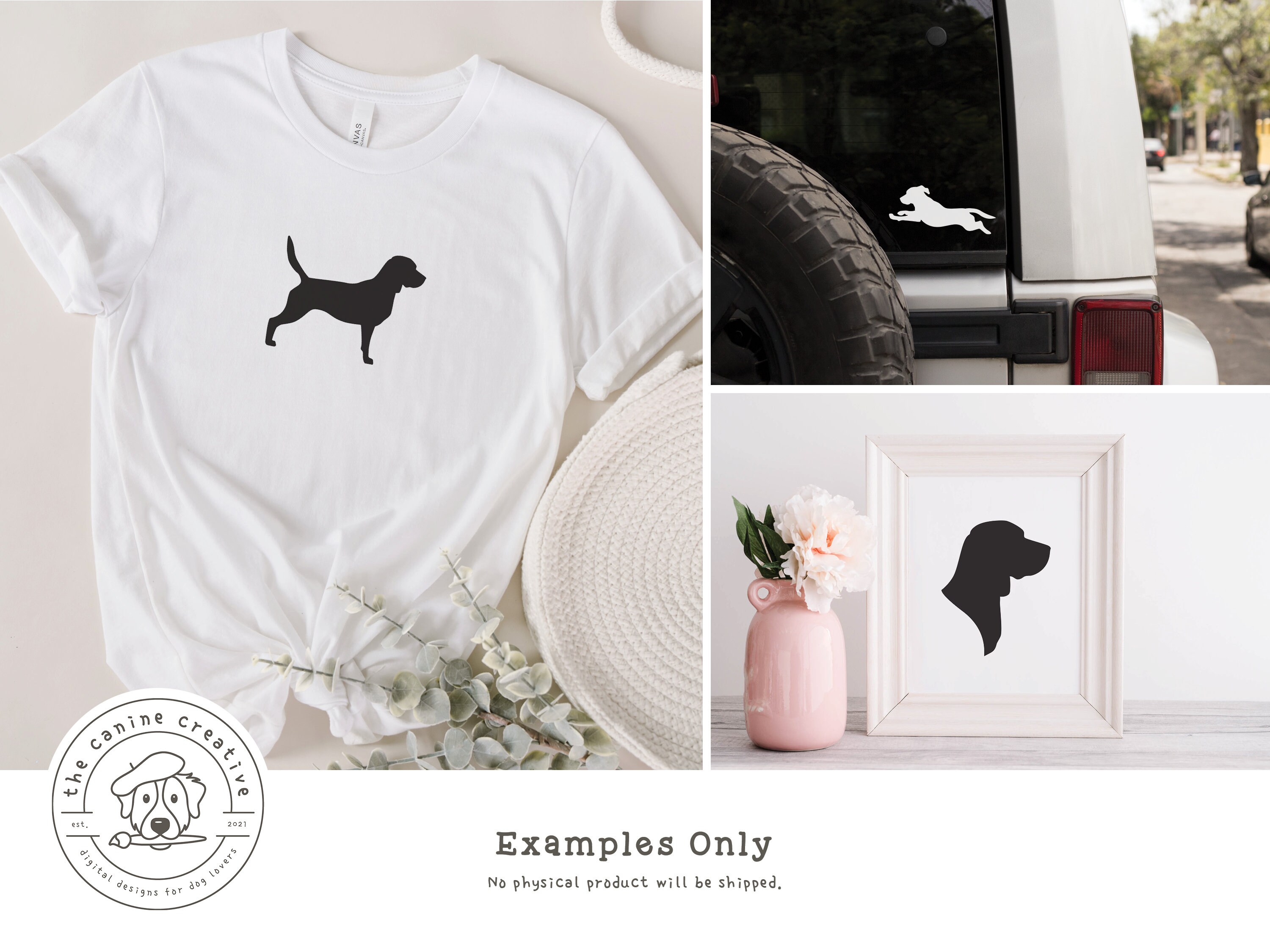 Beagles SVG Bundle Beagle Silhouette Clipart Dog Breed PNG - Etsy