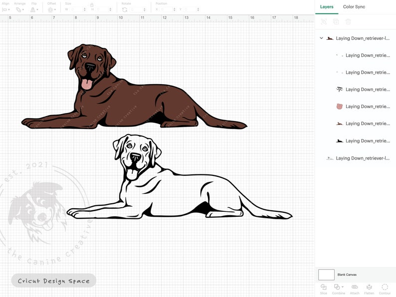 Labrador SVG Dog Laying Down SVG Yellow Lab Dog Vector - Etsy