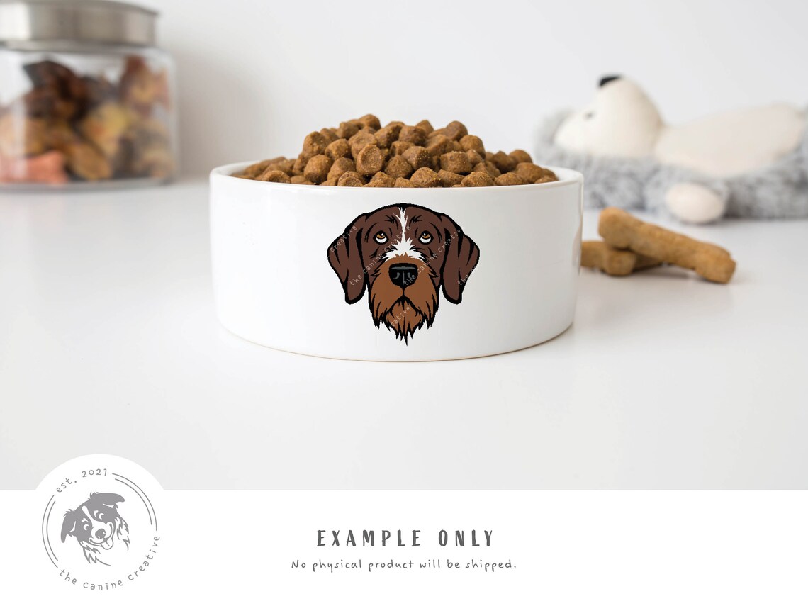 German Wirehaired Pointer SVG, GWP SVG, Dog Face Svg, German Wire Hair ...