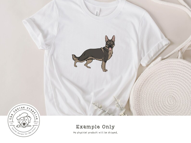 German Shepherd SVG GSD SVG Standing Dog Svg Files K9 Dog - Etsy