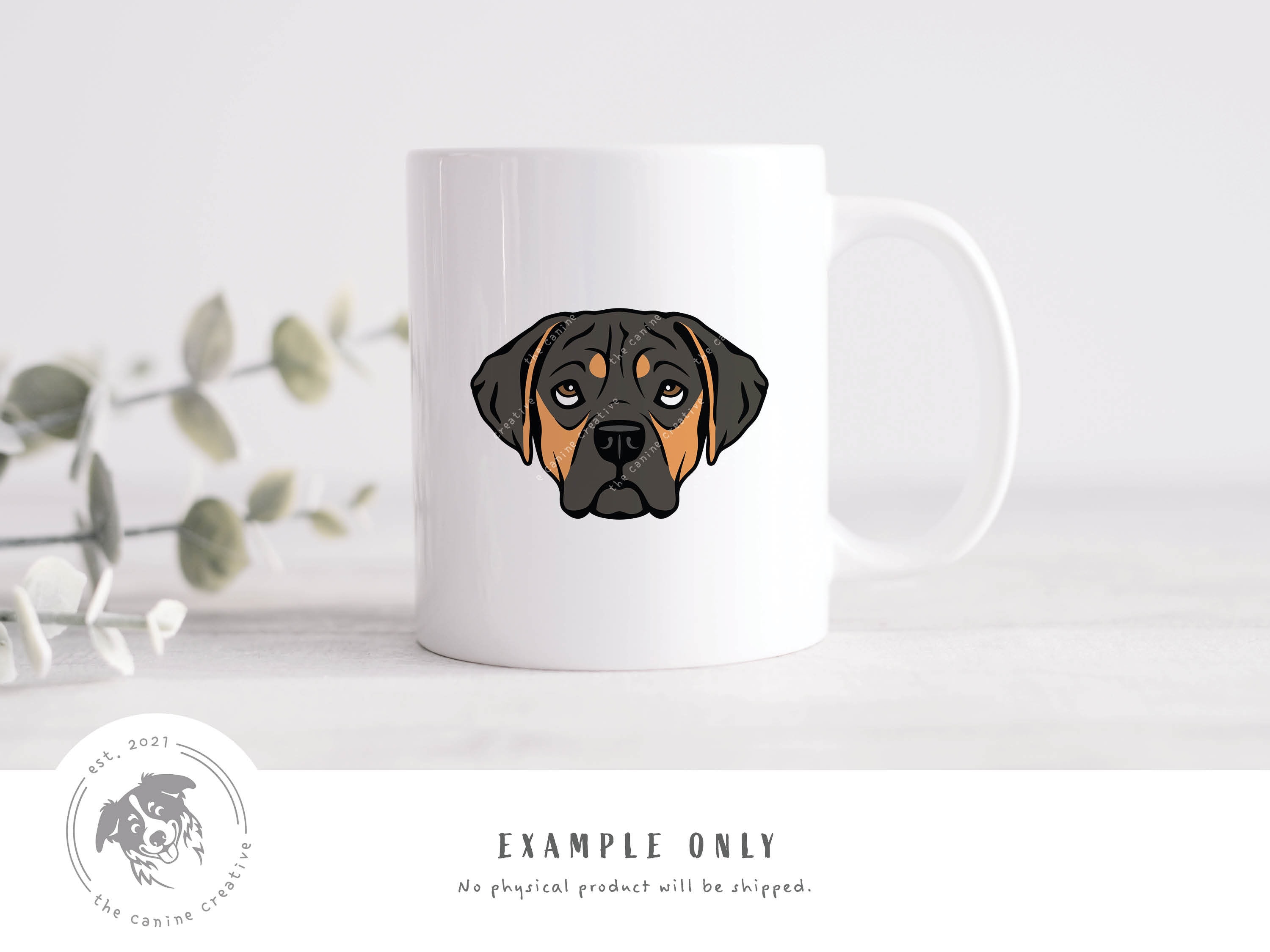 Puggle SVG Beagle Pug Mix Breed Clipart Dog Face Design - Etsy