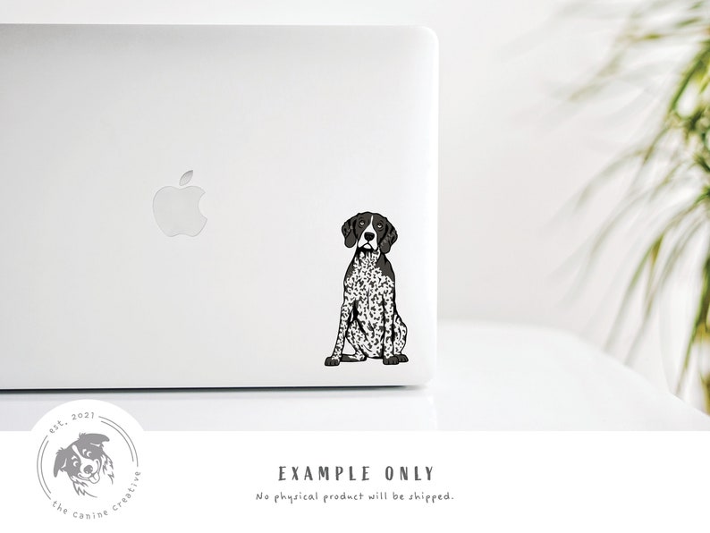 German Shorthaired Pointer SVG GSP SVG Sitting Dog Svg - Etsy