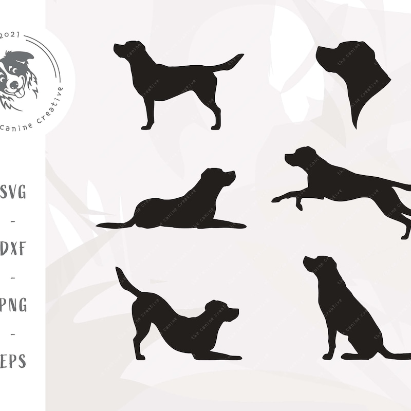 Lab Silhouette - Etsy