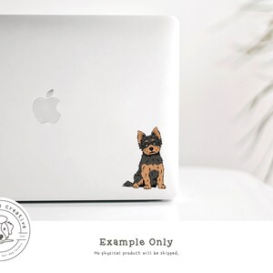 Yorkshire Terriers Clip Art, Yorkie SVG, Biewer Terrier PNG, Undocked ...