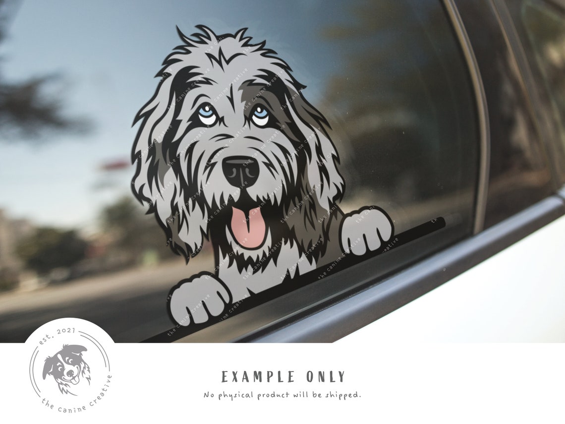 Doodle SVG Peeking Dog SVG 1 Merle Aussiedoodle Png - Etsy