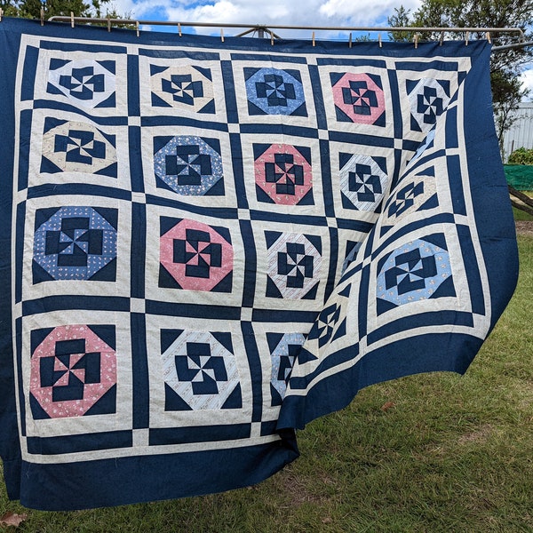 Midnight Garden Quilt Kit - Etsy