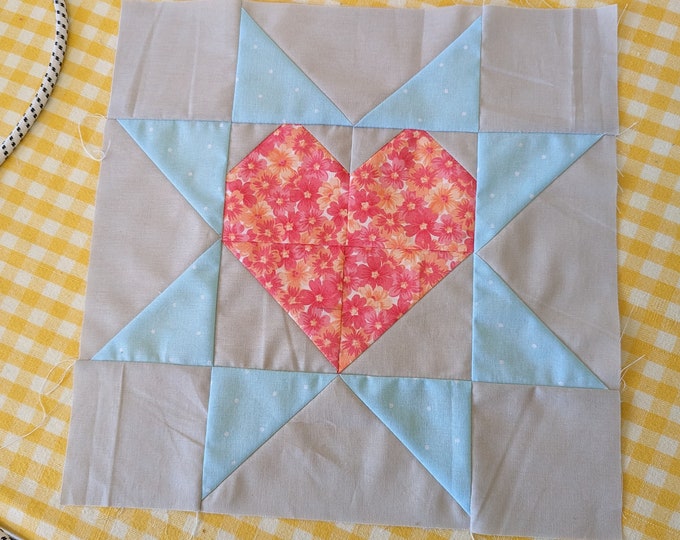 Star Block Bundle | PDF Pattern | Sawtooth Star | Friendship Star ...