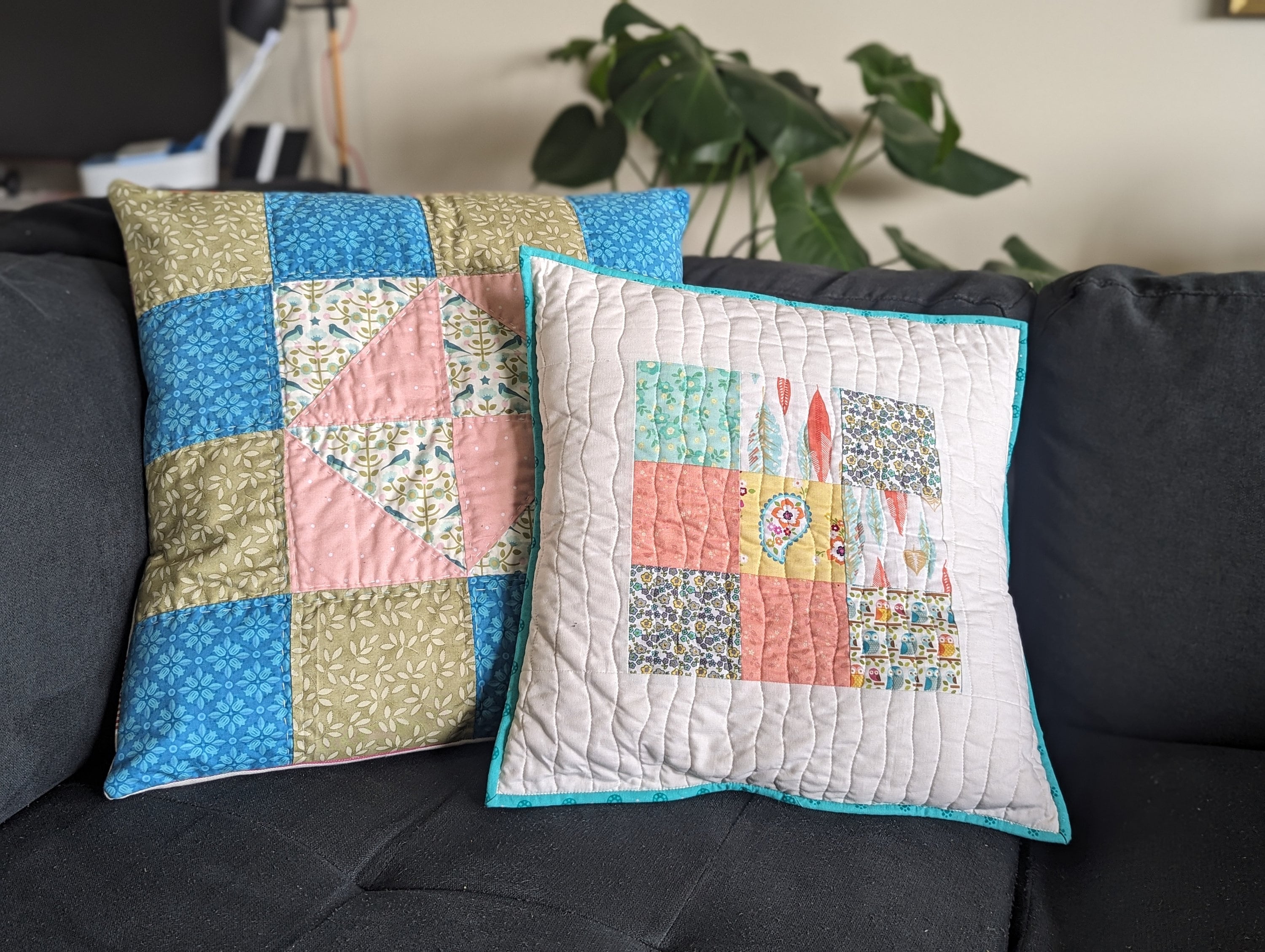Patchwork Cushion Covers | PDF Pattern - Etsy