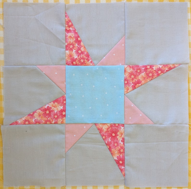 Star Block Bundle | PDF Pattern | Wonky Star | Modified Arkansas Star ...