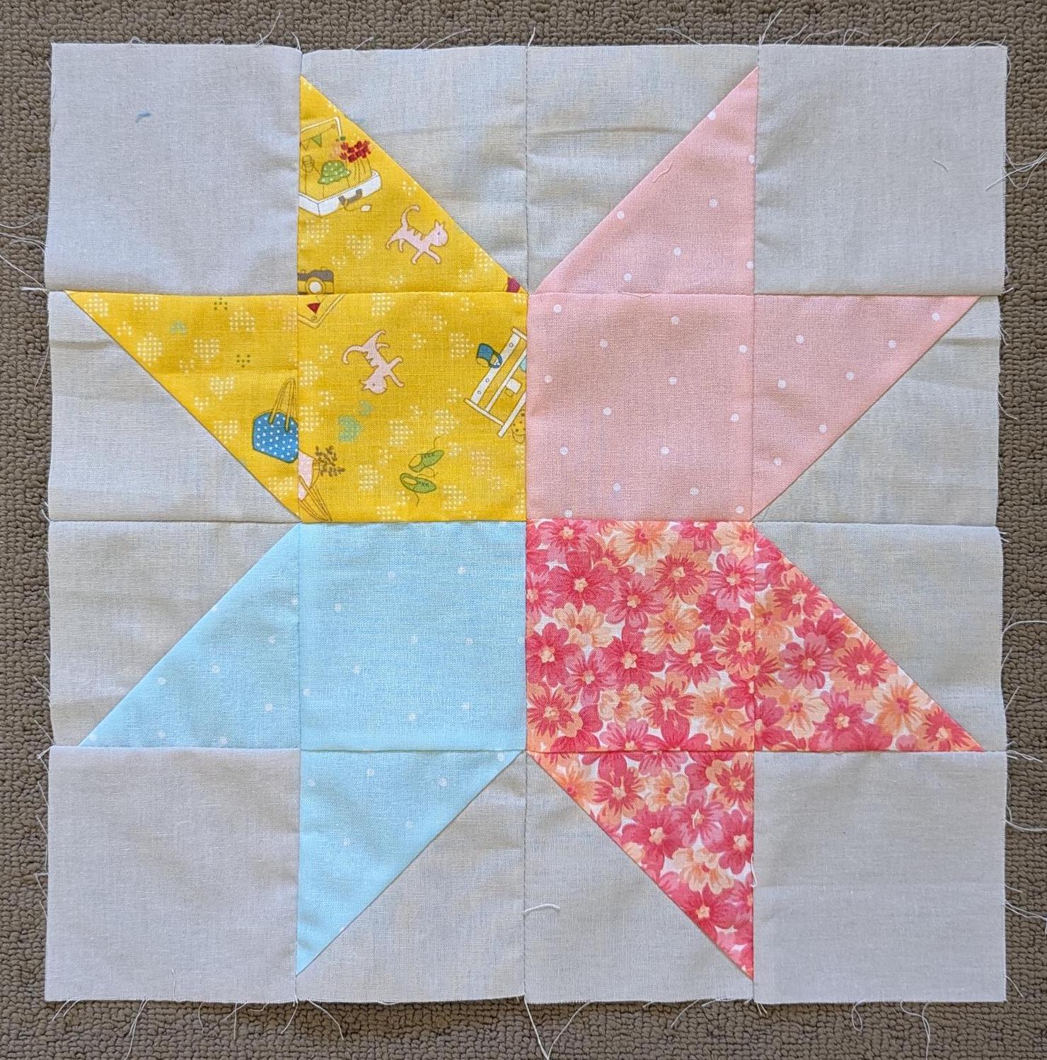 Star Block Bundle | PDF Pattern | Quarter Star | Split Ohio Star ...