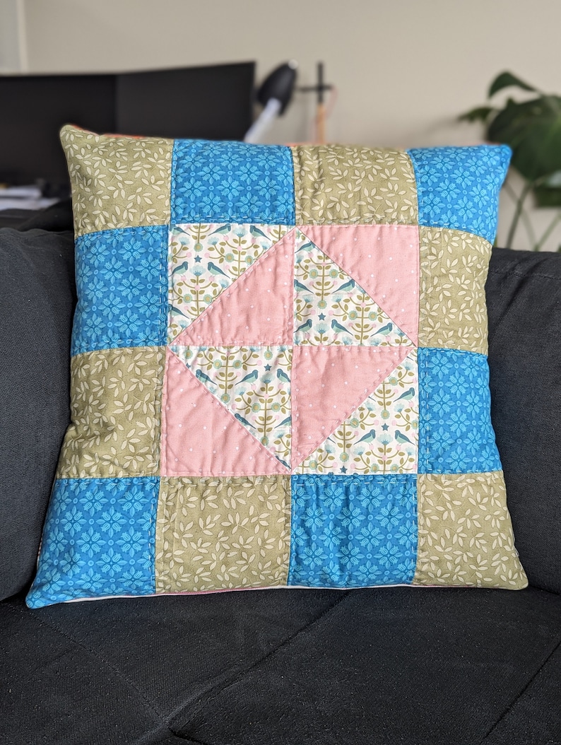 Patchwork Cushion Covers | PDF Pattern - Etsy Australia
