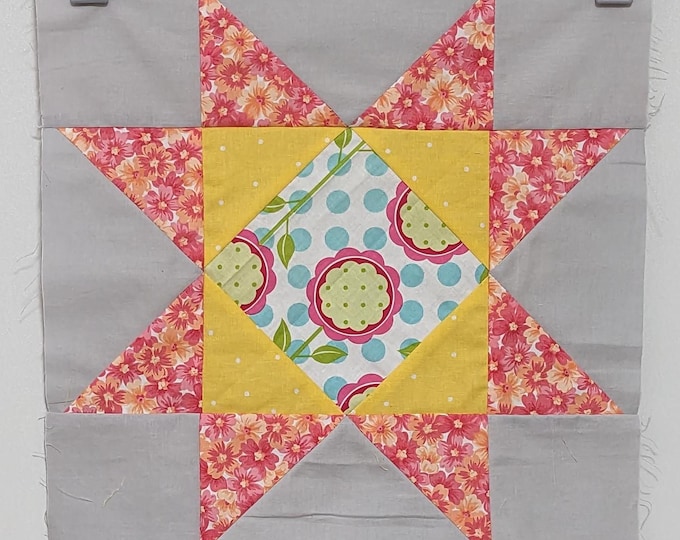Star Block Bundle | PDF Pattern | Rising Star | Martha Washington Star ...
