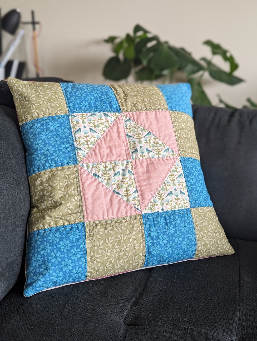 Patchwork Cushion Covers | PDF Pattern - Etsy Australia