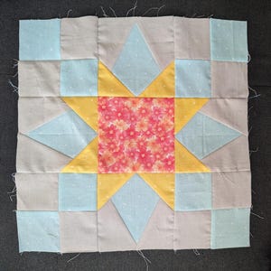 Star Block Bundle | PDF Pattern | Quarter Star | Split Ohio Star ...