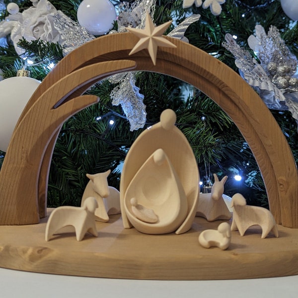 Modern Nativity - Etsy