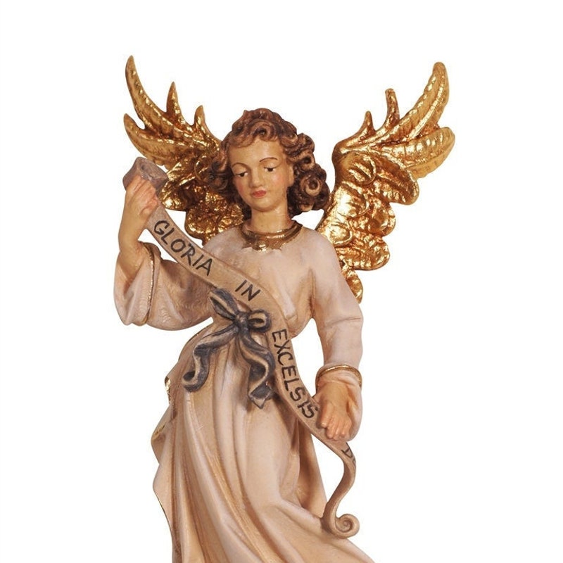 Painted Angel Statues - Etsy