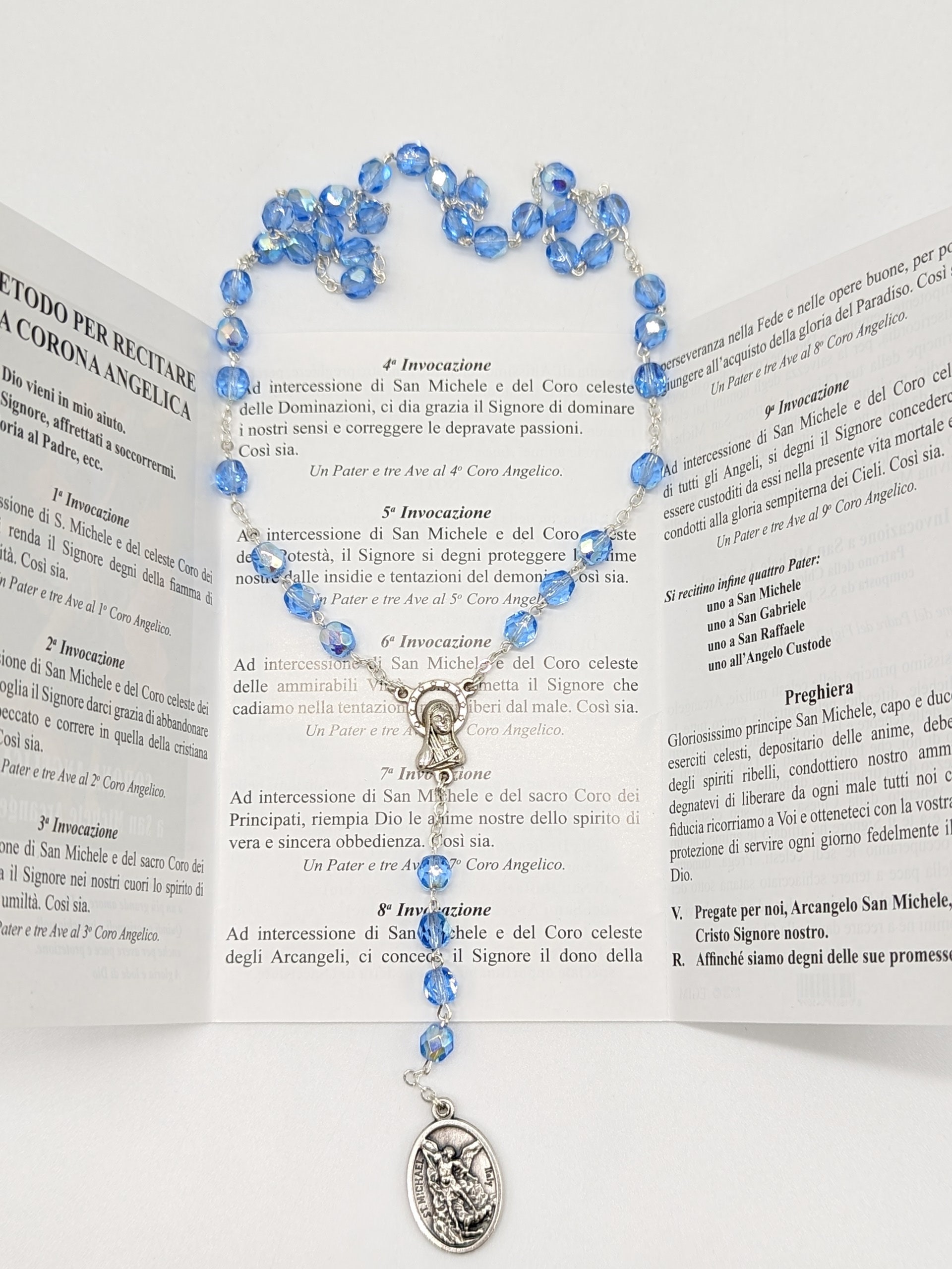 Rosary of St. Michael the Archangel. Angelic Crown of St. Michael ...