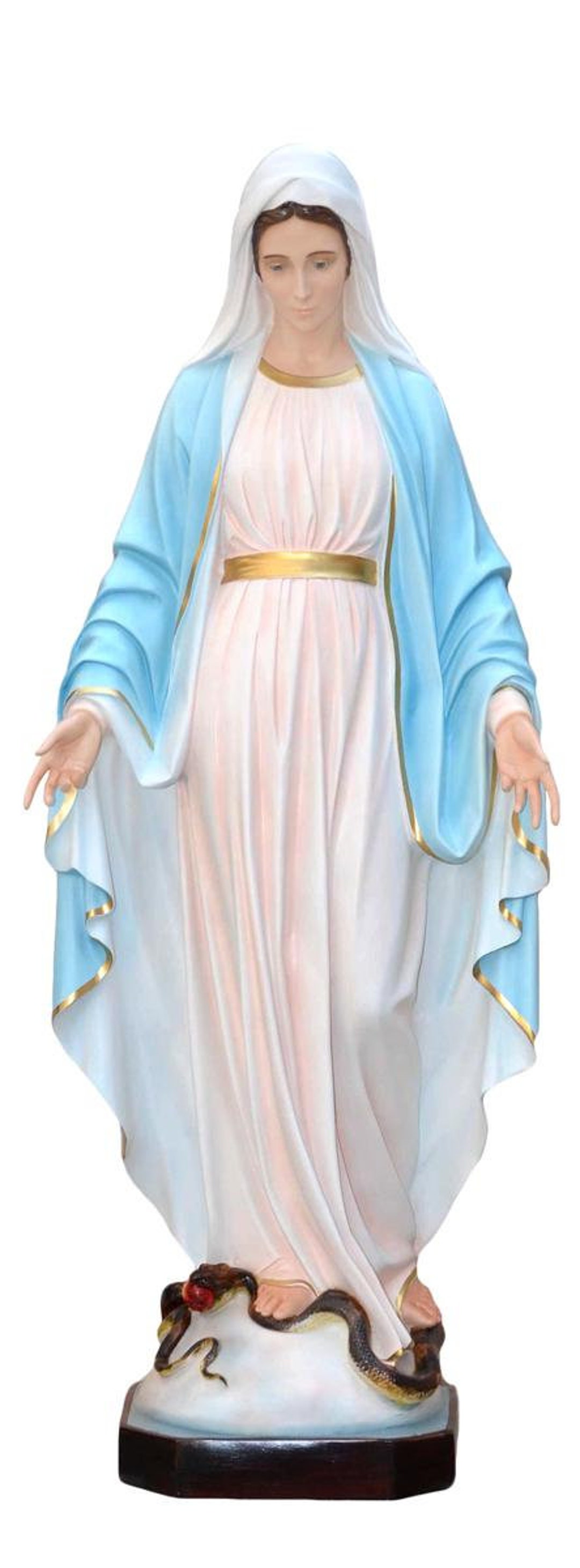 Miraculous Madonna or Immaculate Conception Statue 180 Cm in Fiberglass ...