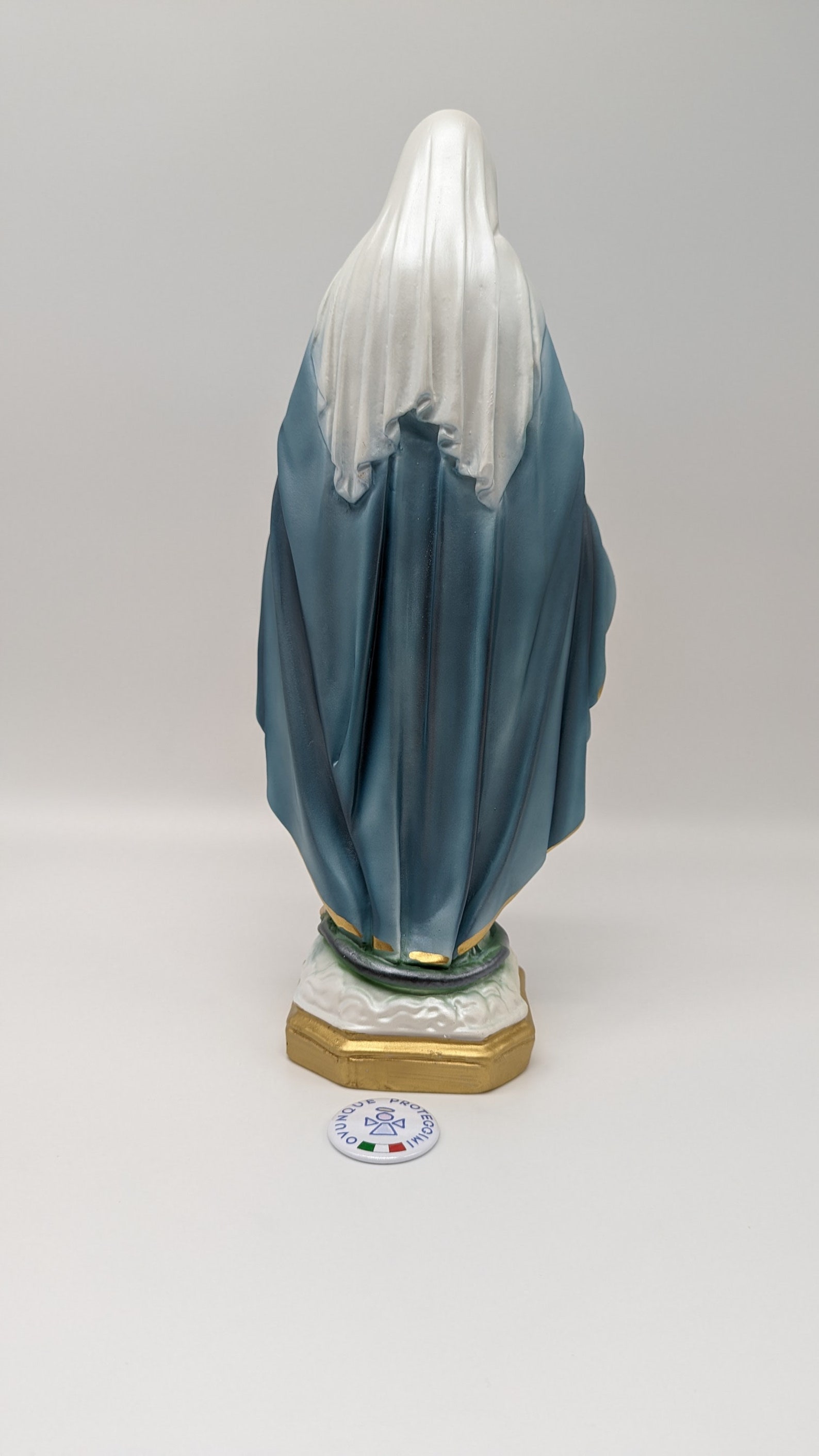 Immaculate Conception Statue in Resin Cm. 35 inches 1377 - Etsy