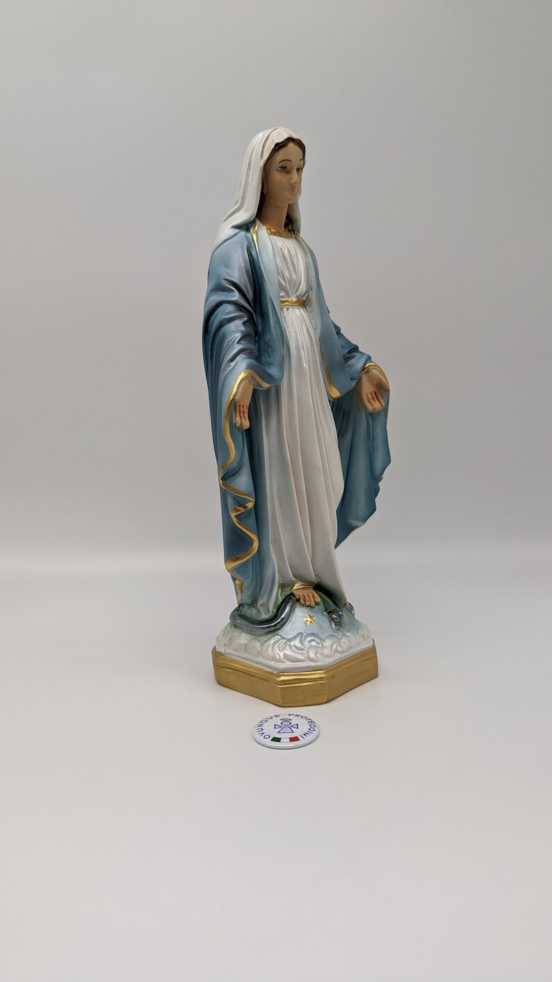 Immaculate Conception Statue in Resin Cm. 35 inches 1377 - Etsy