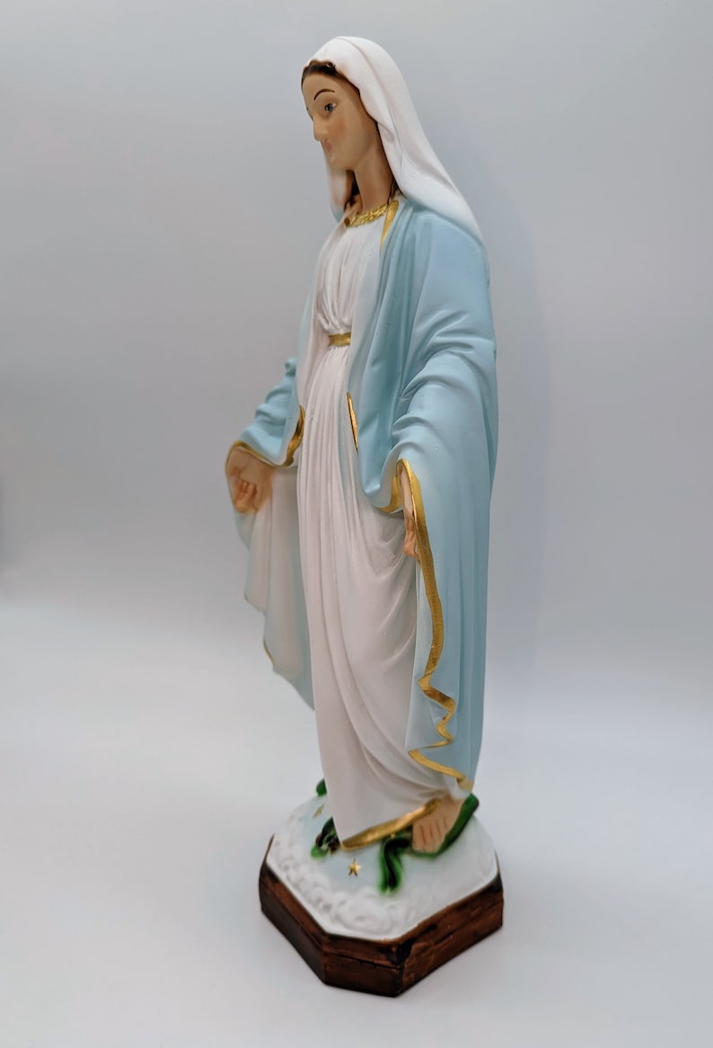 Immaculate Conception Statue in Resin Cm. 35 inches 1377 - Etsy