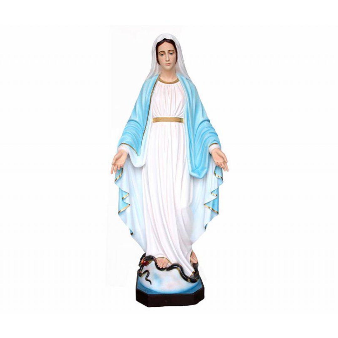 Miraculous Madonna or Immaculate Conception Statue 160 Cm in Fiberglass ...