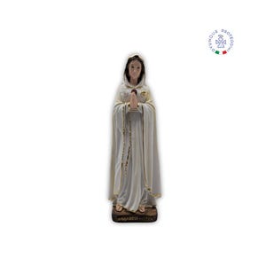 Statue of Maria Rosa Mystica 30 Cm in Marble Dust. Our Lady of Mystical ...