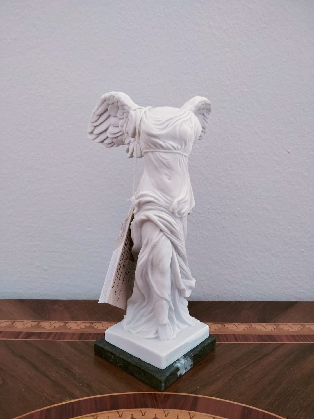 Statue of Winged Victory Greek Roman Goddess Nike of Samothrace in ...