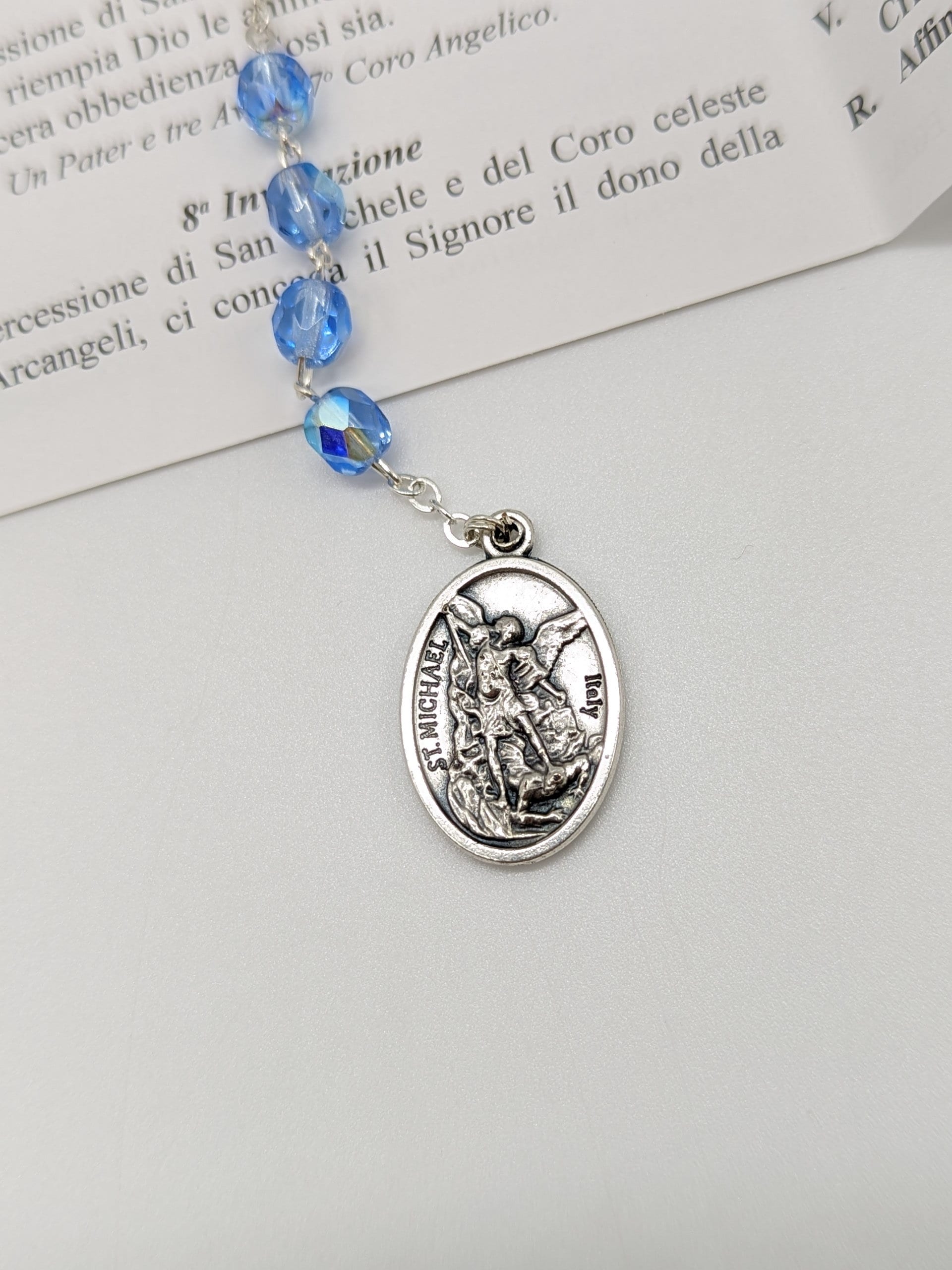 Rosary of St. Michael the Archangel. Angelic Crown of St. Michael ...
