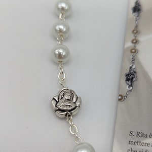 Chaplet of St Rita. St. Rita Rosary 32 Cm (12.59'') Long and Pater With ...