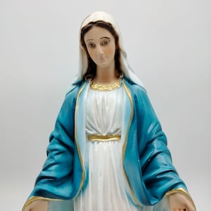 Immaculate Conception Statue in Resin Cm. 35 inches 1377 | Etsy