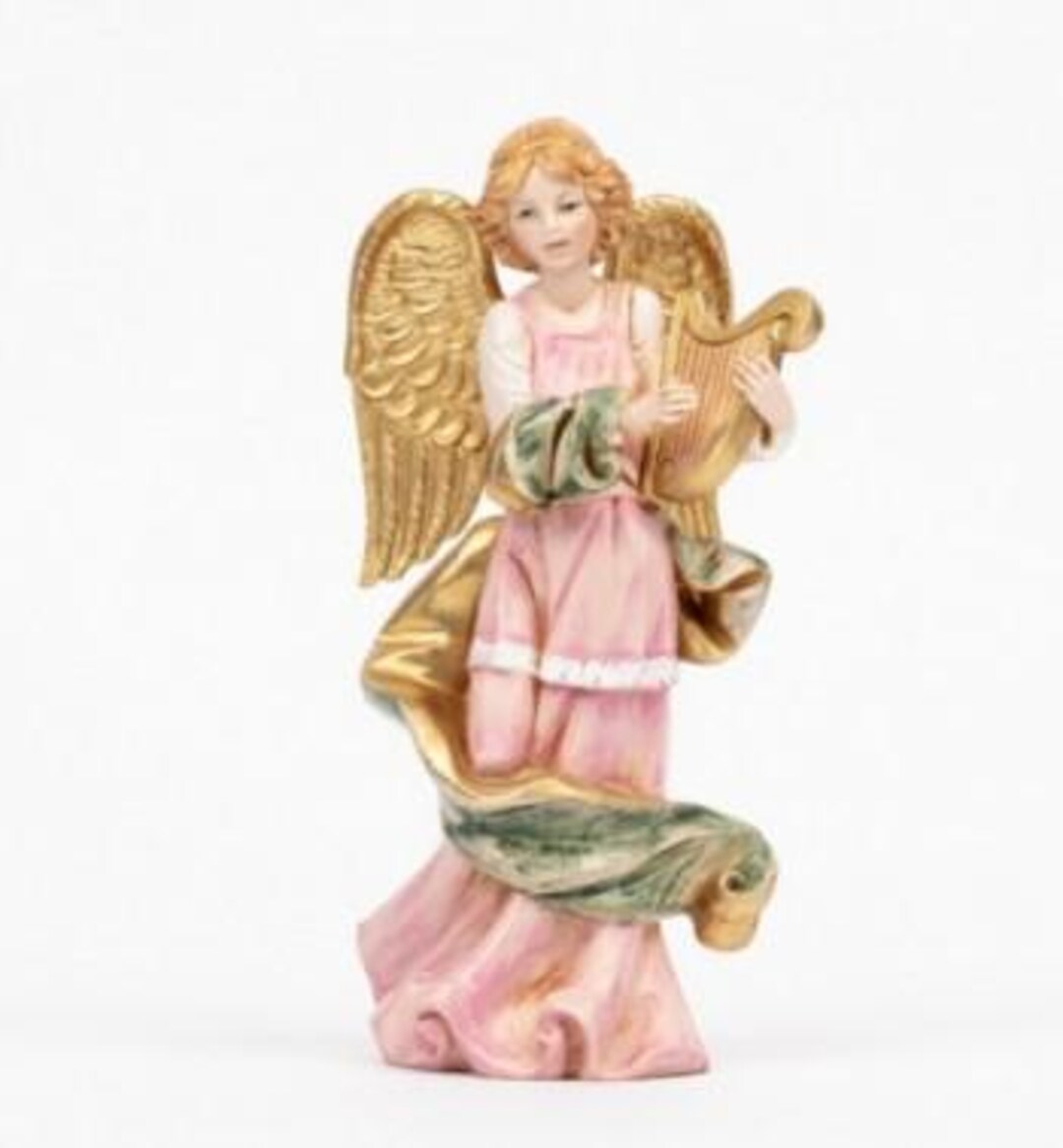 PVC Angel Statue With Music Box, 16 Cm | Standing Musician Angels | 6. ...