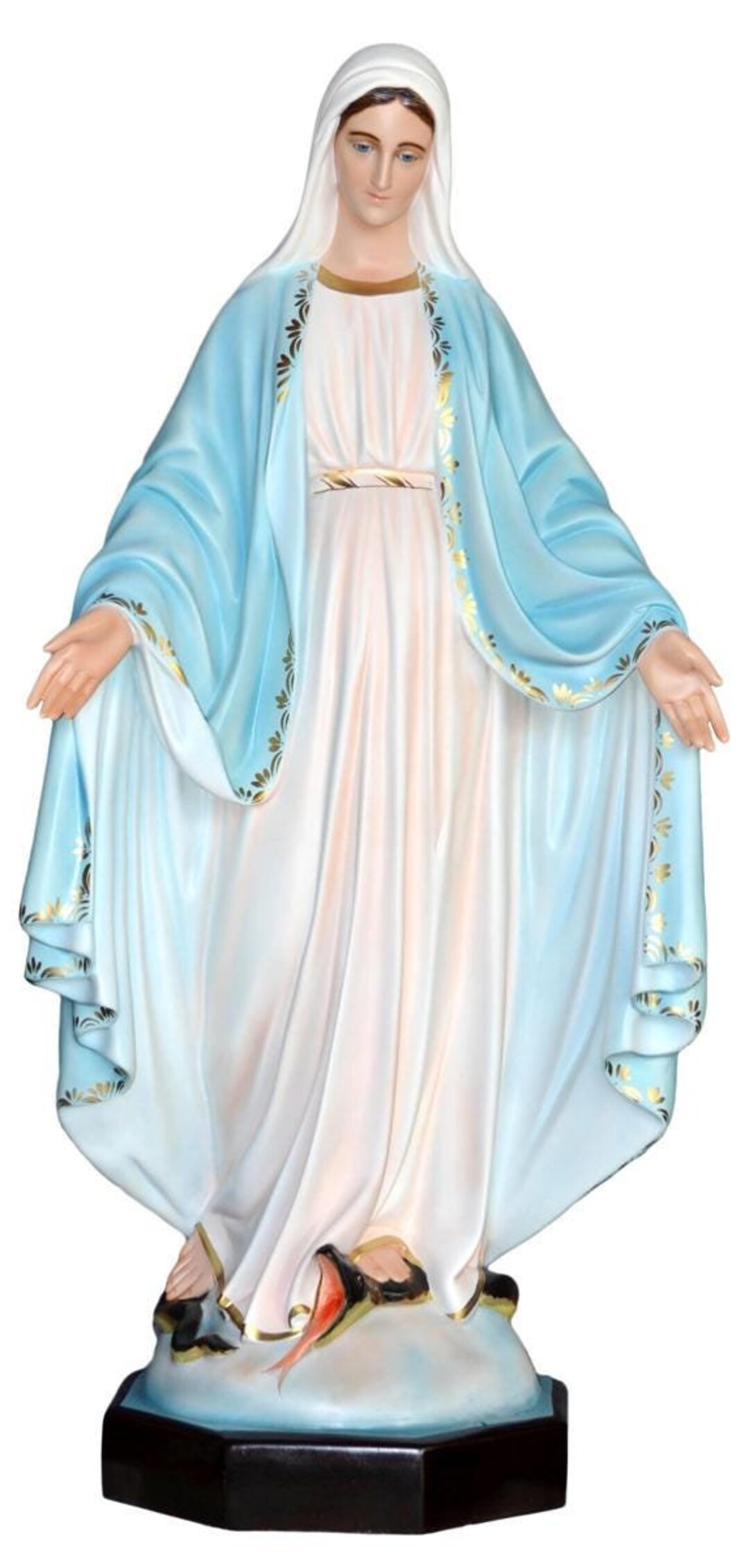 Miraculous Madonna or Immaculate Conception Statue 130 Cm in Fiberglass ...