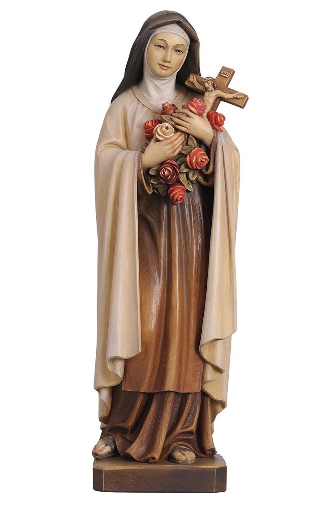 Saint Anne Woodcarving From Val Gardena - Etsy
