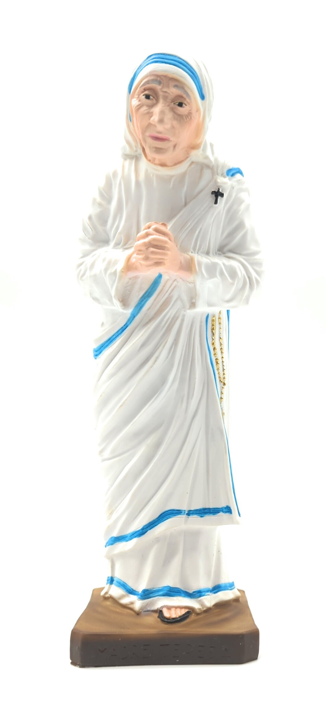 Statue of Mother Teresa of Calcutta 30 Cm in Marble Powder. 11.81 ...