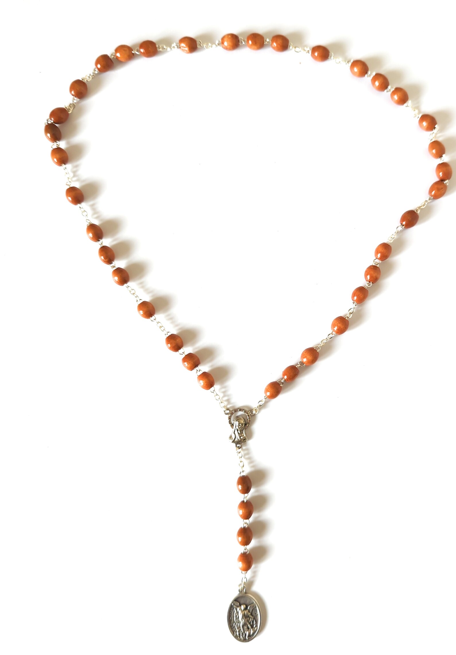 Wooden Rosary of St. Michael the Archangel. Angelic Crown of St ...