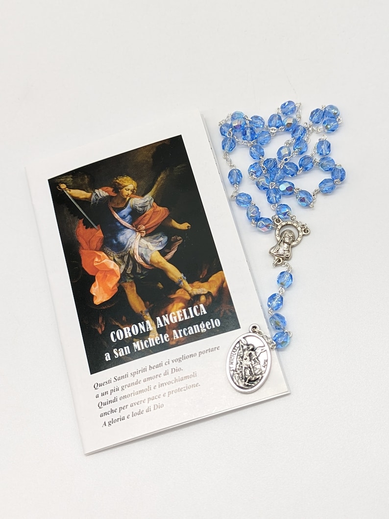 Rosary of St. Michael the Archangel. Angelic Crown of St. - Etsy
