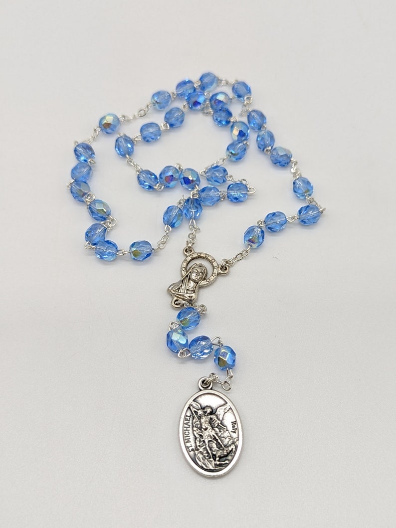 Rosary of St. Michael the Archangel. Angelic Crown of St. Michael ...