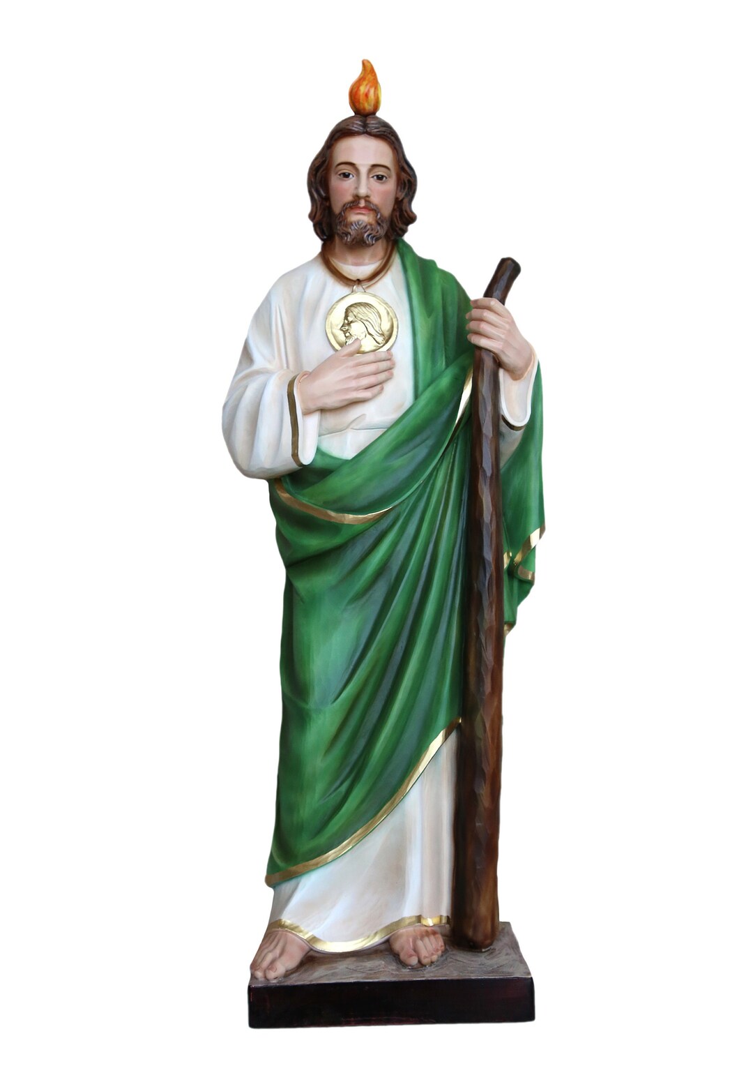 Statue of Saint Jude Thaddeus Cm 80 in Resin Suitable for Indoors and ...