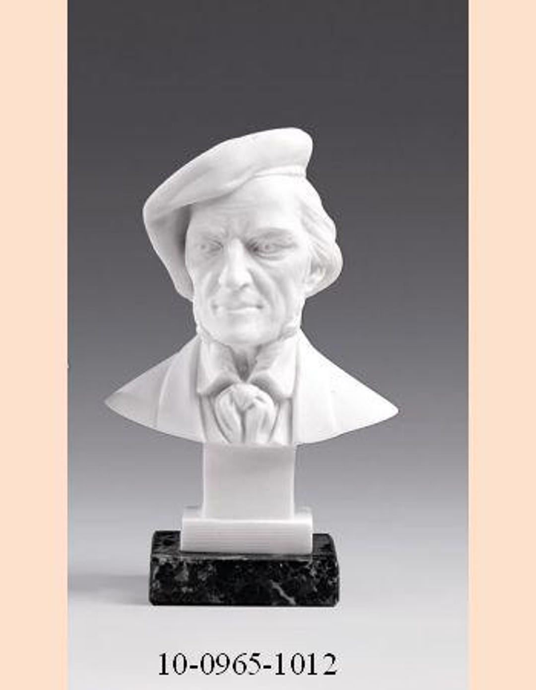Bust of Richard Wagner in White Marble Dust | Italy | Richard Wagner ...