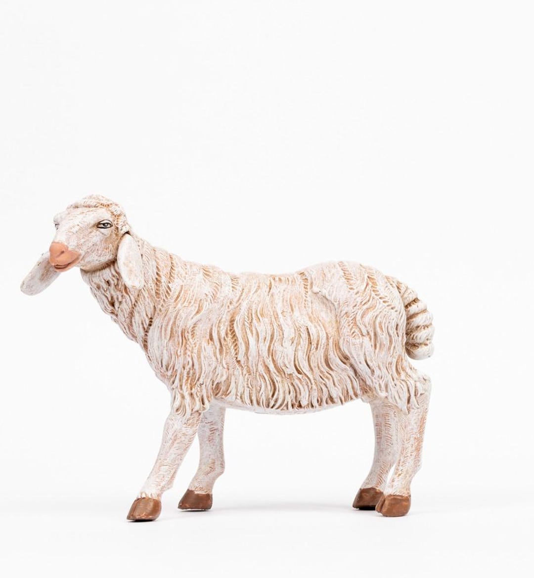 Sheep Resin Statue for Nativity Scene, 52 Cm | for Indoor and Outdoor ...