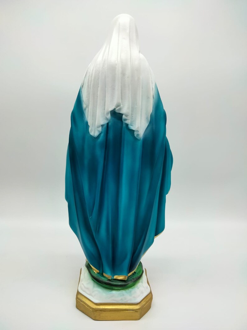 Immaculate Conception Statue in Resin Cm. 35 inches 1377 | Etsy