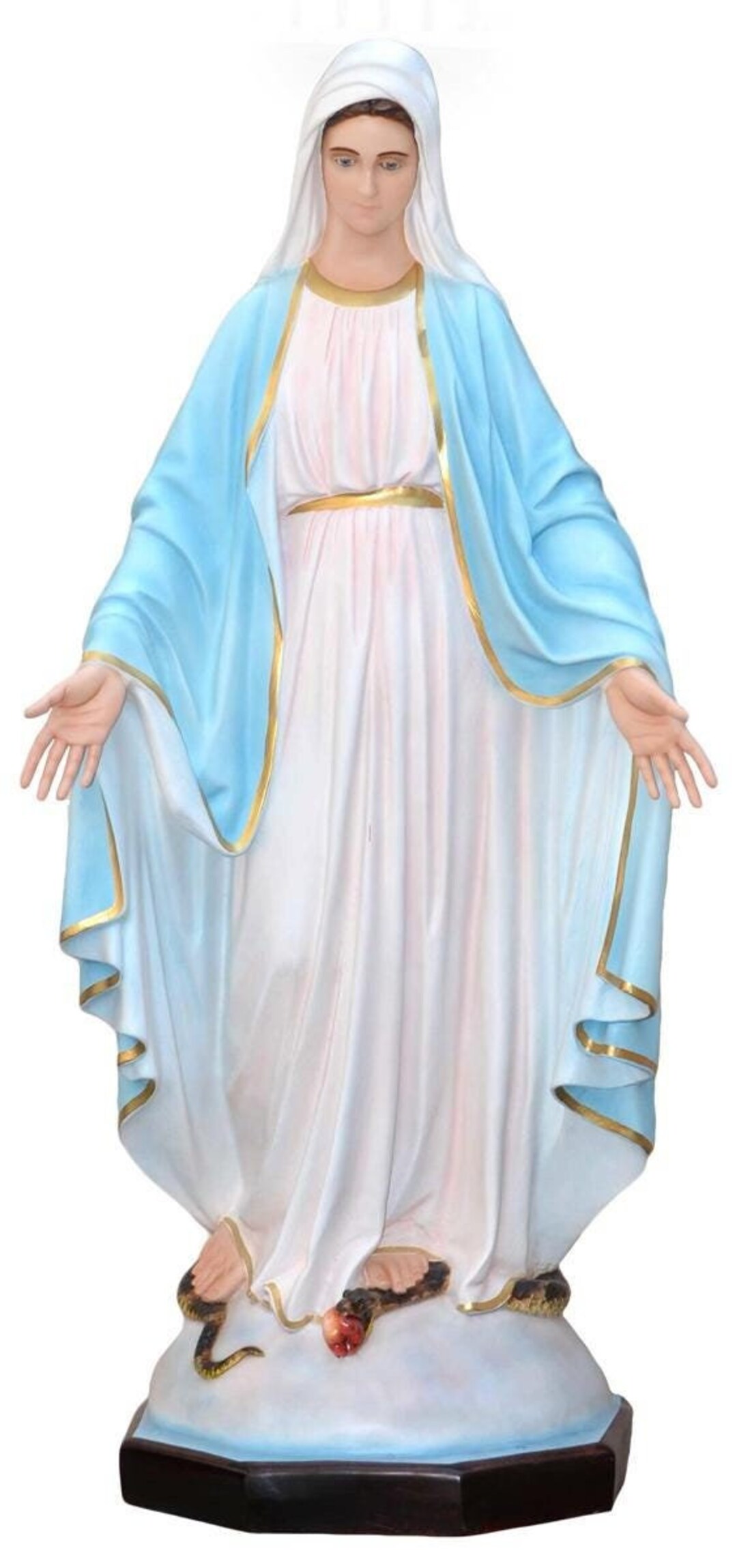 Miraculous Madonna or Immaculate Conception Statue 160 Cm in Fiberglass ...