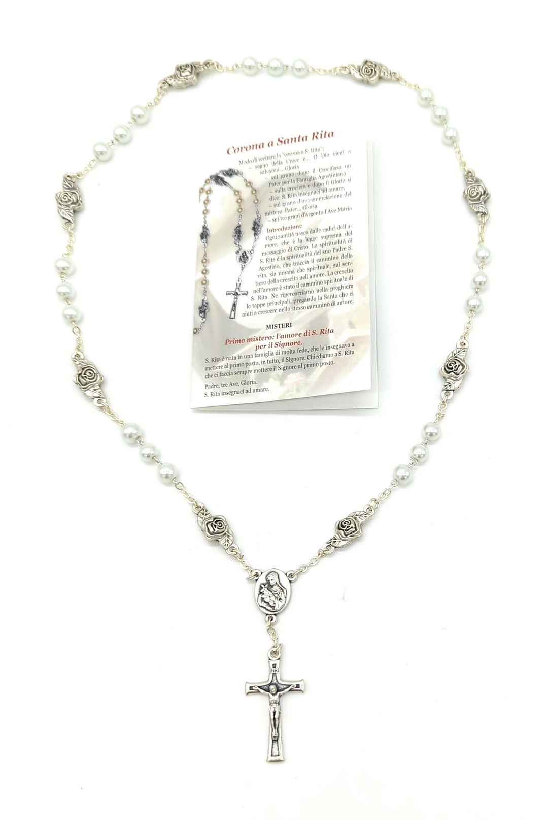 Chaplet of St Rita. St. Rita Rosary 32 Cm 12.59'' - Etsy