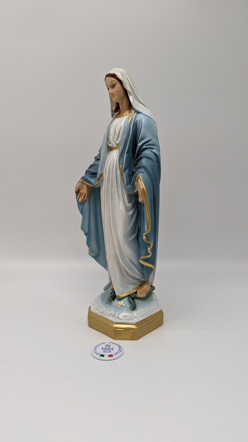Immaculate Conception Statue in Resin Cm. 35 inches 1377 - Etsy
