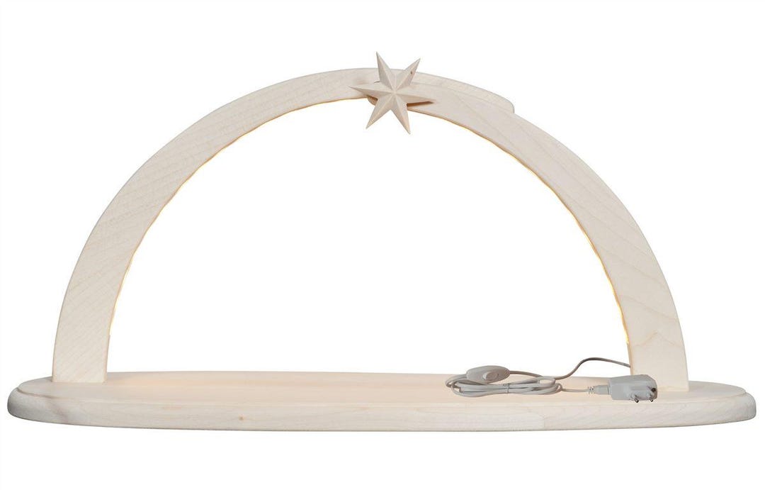 Stable With Light Created in Val Gardena. Nativity Scene Stable. Modern ...