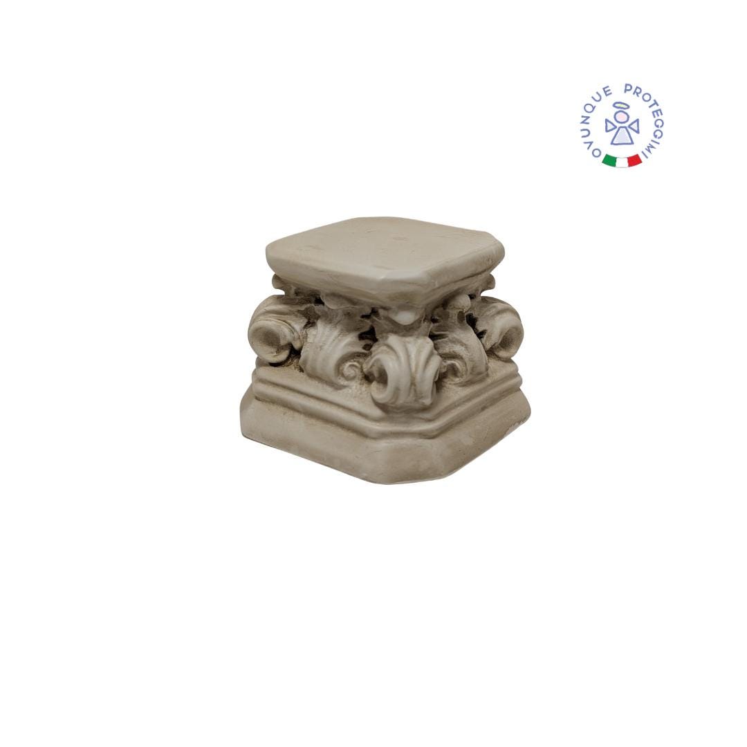 Statue Base | Elegant Baroque Pedestal for Sculptures | Support | Shelf ...