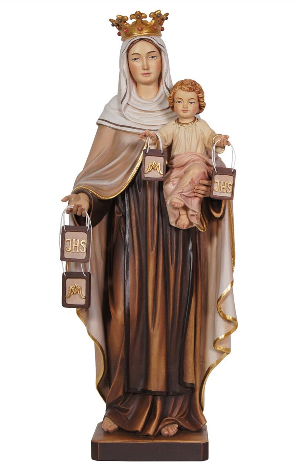Statue of Our Lady of Mount Carmel, Our Lady of Mount Carmel Made of ...