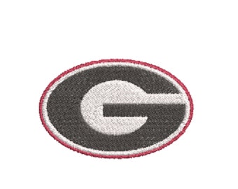 Georgia Bulldogs Embroidery | Etsy